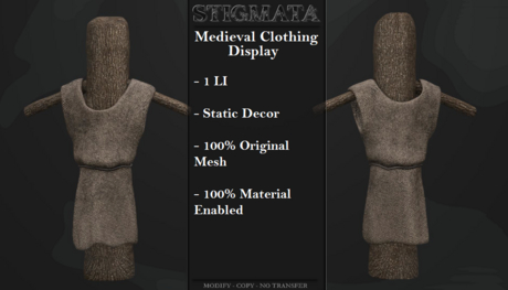 Second Life Marketplace - Stigmata - Medieval Clothing Display - [Add Me]